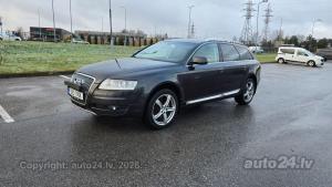 Pelēks Audi A6 Allroad 2008 Tartu, ar dzinēja tilpumu 3.00 L un nobraukumu 322 tūkst. km par 7800 €, foto  vietnē AUTOMOTO.COM.LV