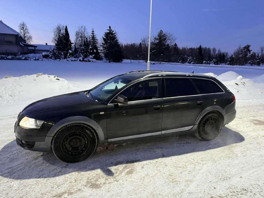 Grey Audi A6 Allroad 2008 in Klaipeda, with an engine capacity of 2.97 L and mileage of 440 thousand km for 4150 €, photo 7 on AUTOMOTO.COM.LV