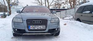 Grey Audi A6 Allroad 2008 in Vilnius, with an engine capacity of 3.00 L and mileage of 264 thousand km for 5850 €, photo 7 on AUTOMOTO.COM.LV