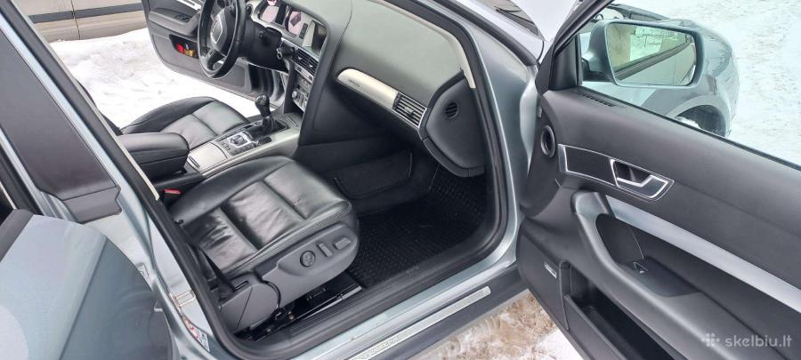 Grey Audi A6 Allroad 2008 in Vilnius, with an engine capacity of 3.00 L and mileage of 264 thousand km for 5850 €, photo 28 on AUTOMOTO.COM.LV
