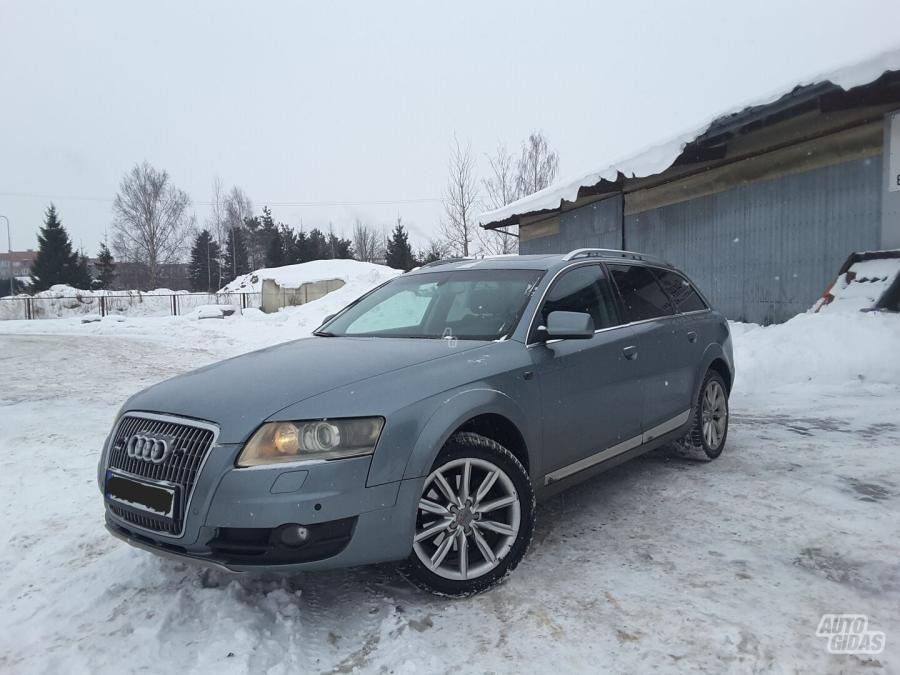 Grey Audi A6 Allroad 2008 in Kretinga, with an engine capacity of 3.00 L and mileage of 367 thousand km for 4550 €, photo 15 on AUTOMOTO.COM.LV