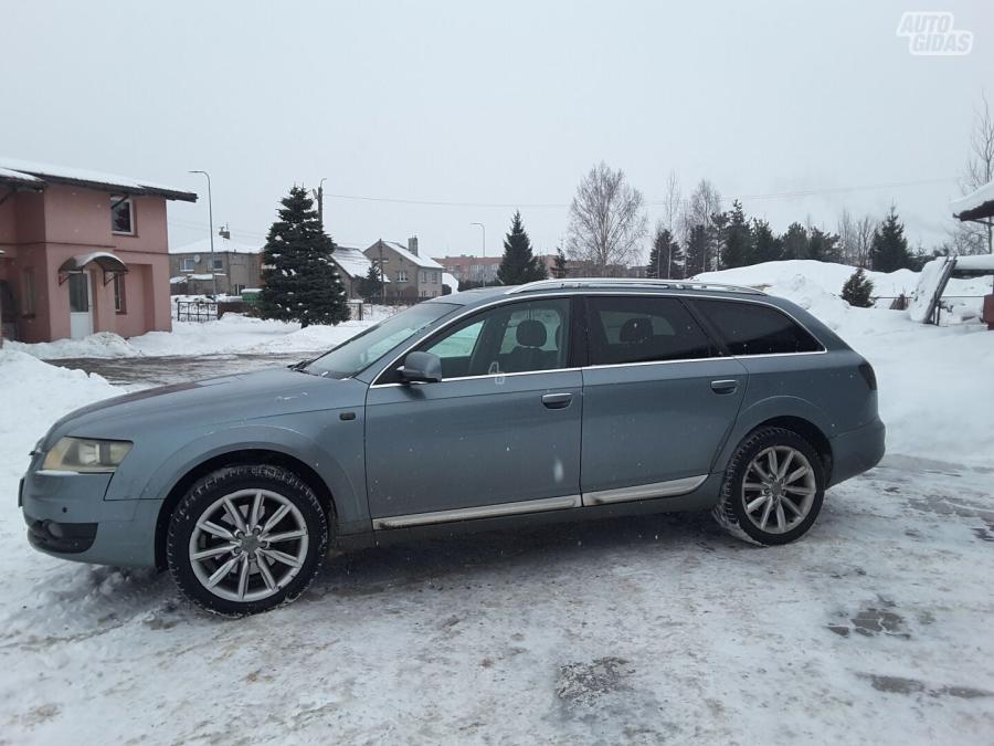 Grey Audi A6 Allroad 2008 in Kretinga, with an engine capacity of 3.00 L and mileage of 367 thousand km for 4550 €, photo 17 on AUTOMOTO.COM.LV