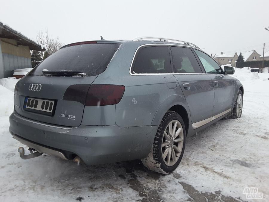 Grey Audi A6 Allroad 2008 in Kretinga, with an engine capacity of 3.00 L and mileage of 367 thousand km for 4550 €, photo 19 on AUTOMOTO.COM.LV