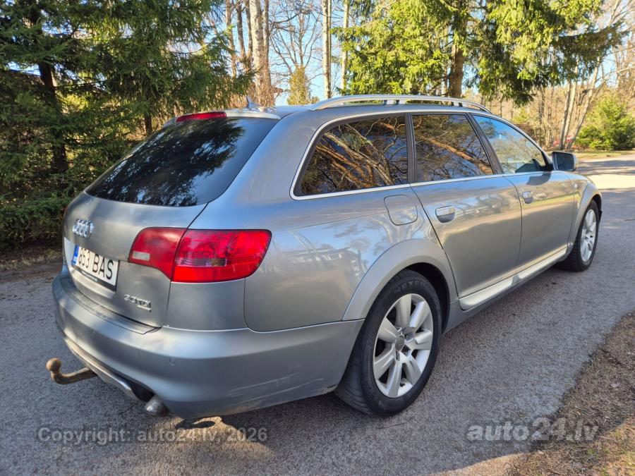 Grey Audi A6 Allroad 2008 in Tallinn, with an engine capacity of 3.00 L and mileage of 398 thousand km for 2999 €, photo 4 on AUTOMOTO.COM.LV