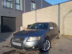 Pelēks Audi A6 Allroad 2008 Kretinga, ar dzinēja tilpumu 3.00 L un nobraukumu 367 tūkst. km par 3999 €, foto  vietnē AUTOMOTO.COM.LV