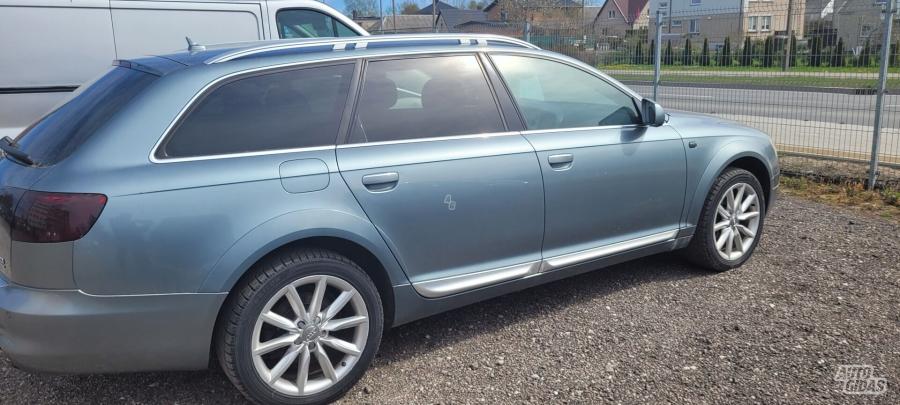 Pelēks Audi A6 Allroad 2008 Kretinga, ar dzinēja tilpumu 3.00 L un nobraukumu 367 tūkst. km par 3999 €, foto 3 vietnē AUTOMOTO.COM.LV