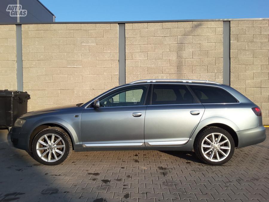 Pelēks Audi A6 Allroad 2008 Kretinga, ar dzinēja tilpumu 3.00 L un nobraukumu 367 tūkst. km par 3999 €, foto 10 vietnē AUTOMOTO.COM.LV