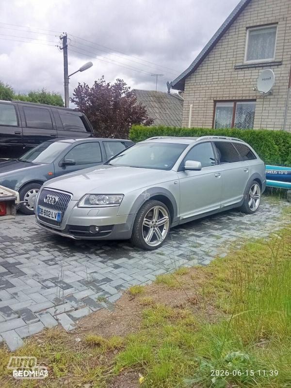 Pelēks Audi A6 Allroad 2008 Kauņa, ar dzinēja tilpumu 4.20 L un nobraukumu 270 tūkst. km par 5400 €, foto 1 vietnē AUTOMOTO.COM.LV