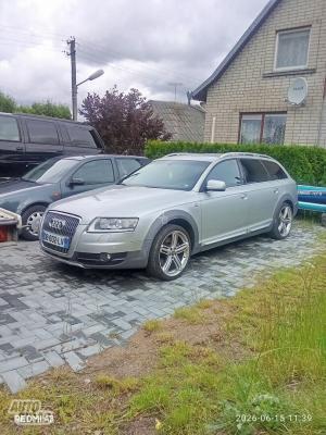 Pelēks Audi A6 Allroad 2008 Kauņa, ar dzinēja tilpumu 4.20 L un nobraukumu 270 tūkst. km par 5400 €, foto  vietnē AUTOMOTO.COM.LV