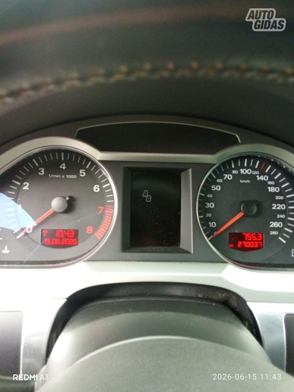 Pelēks Audi A6 Allroad 2008 Kauņa, ar dzinēja tilpumu 4.20 L un nobraukumu 270 tūkst. km par 5400 €, foto 8 vietnē AUTOMOTO.COM.LV
