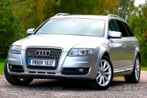 Grey Audi A6 Allroad 2008 in Viljandi, with an engine capacity of 3.00 L and mileage of 268 thousand km for 6990 €, photo  on AUTOMOTO.COM.LV