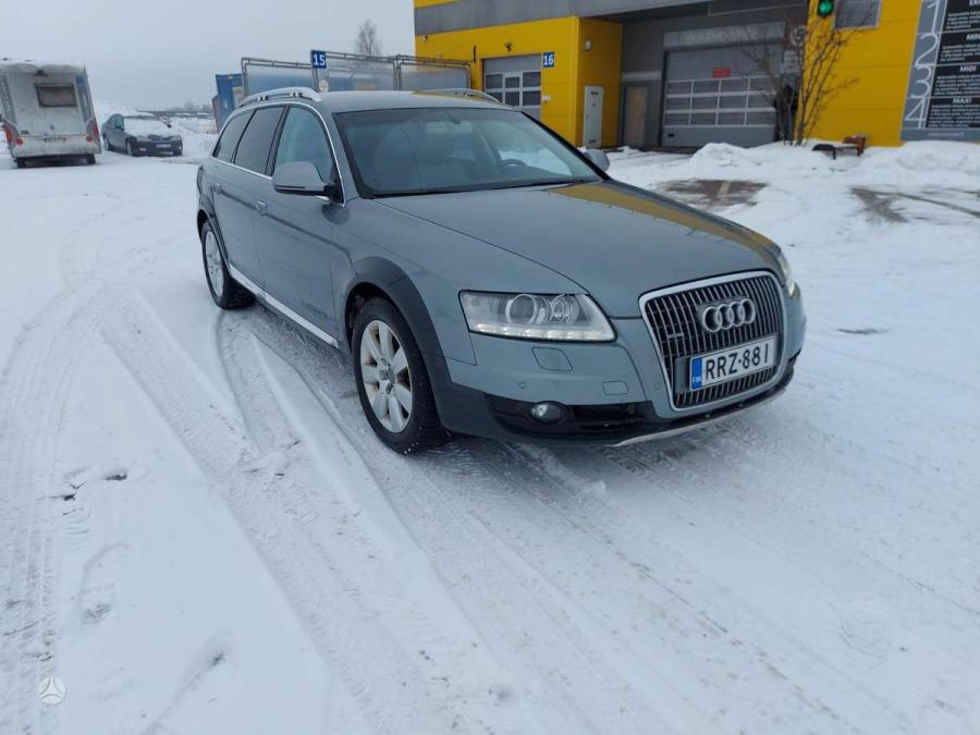 Grey Audi A6 Allroad 2009 in Siauliai, with an engine capacity of 2.70 L and mileage of 280 thousand km for 4500 €, photo 1 on AUTOMOTO.COM.LV