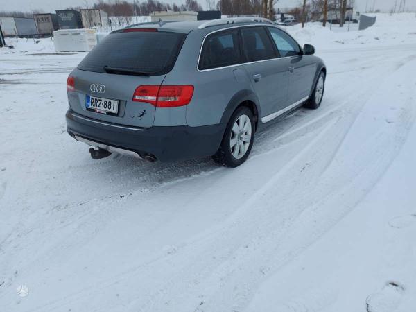 Grey Audi A6 Allroad 2009 in Siauliai, with an engine capacity of 2.70 L and mileage of 280 thousand km for 4500 €, photo 3 on AUTOMOTO.COM.LV