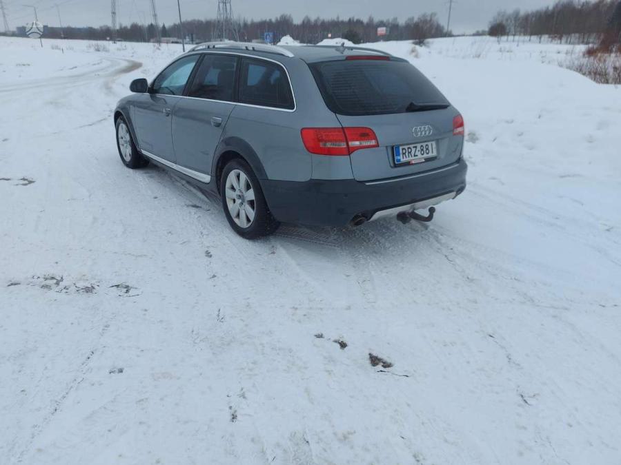 Grey Audi A6 Allroad 2009 in Siauliai, with an engine capacity of 2.70 L and mileage of 280 thousand km for 4500 €, photo 4 on AUTOMOTO.COM.LV
