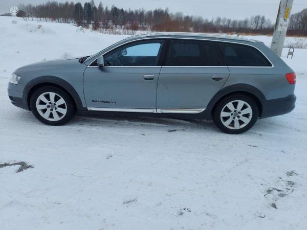 Grey Audi A6 Allroad 2009 in Siauliai, with an engine capacity of 2.70 L and mileage of 280 thousand km for 4500 €, photo 5 on AUTOMOTO.COM.LV
