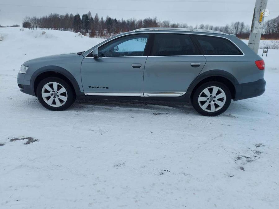 Grey Audi A6 Allroad 2009 in Siauliai, with an engine capacity of 2.70 L and mileage of 280 thousand km for 4500 €, photo 7 on AUTOMOTO.COM.LV