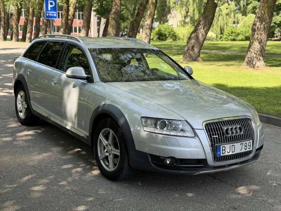 Pelēks Audi A6 Allroad 2009 Klaipėda, ar dzinēja tilpumu 2.97 L un nobraukumu 319 tūkst. km par 2550 €, foto 4 vietnē AUTOMOTO.COM.LV
