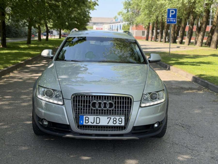 Pelēks Audi A6 Allroad 2009 Klaipėda, ar dzinēja tilpumu 2.97 L un nobraukumu 319 tūkst. km par 2550 €, foto 10 vietnē AUTOMOTO.COM.LV