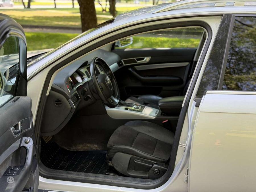 Pelēks Audi A6 Allroad 2009 Klaipėda, ar dzinēja tilpumu 2.97 L un nobraukumu 319 tūkst. km par 2550 €, foto 11 vietnē AUTOMOTO.COM.LV