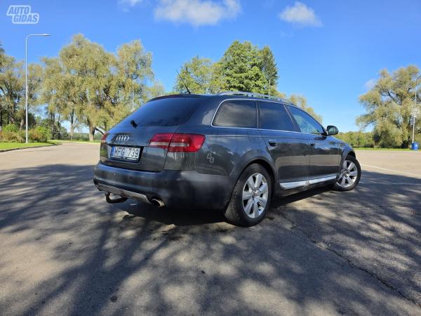Pelēks Audi A6 Allroad 2009 Zarasai, ar dzinēja tilpumu 3.00 L un nobraukumu 385 tūkst. km par 4500 €, foto 5 vietnē AUTOMOTO.COM.LV