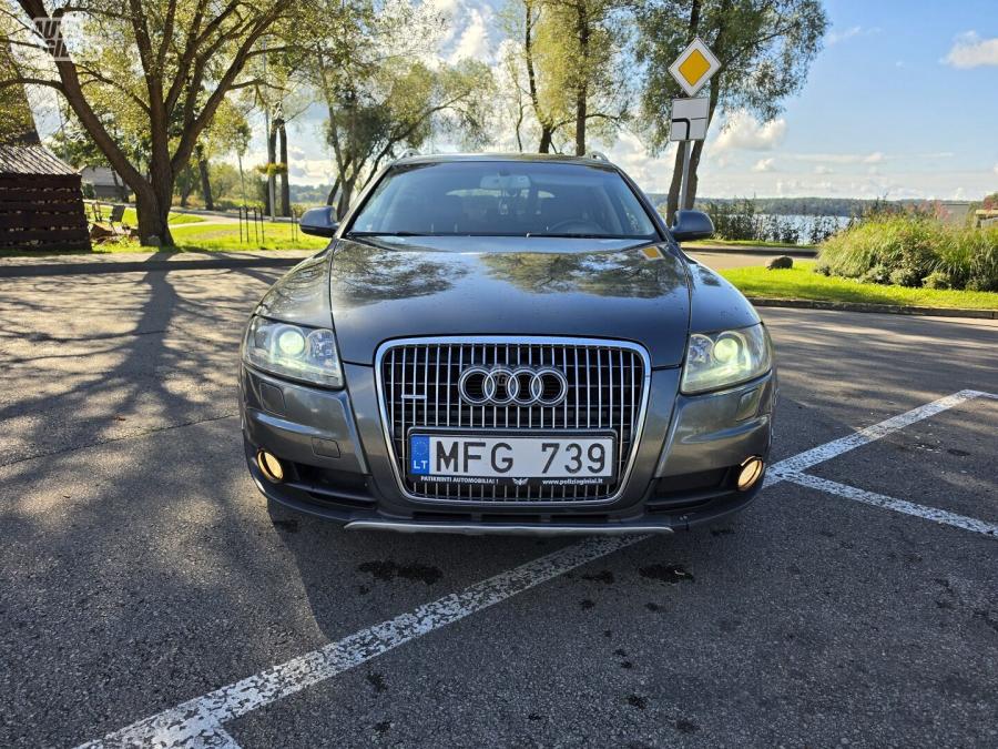Pelēks Audi A6 Allroad 2009 Zarasai, ar dzinēja tilpumu 3.00 L un nobraukumu 385 tūkst. km par 4500 €, foto 6 vietnē AUTOMOTO.COM.LV