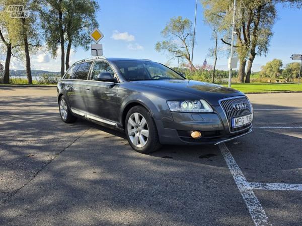 Pelēks Audi A6 Allroad 2009 Zarasai, ar dzinēja tilpumu 3.00 L un nobraukumu 385 tūkst. km par 4500 €, foto 7 vietnē AUTOMOTO.COM.LV