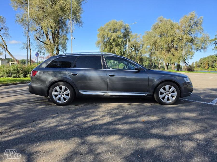 Pelēks Audi A6 Allroad 2009 Zarasai, ar dzinēja tilpumu 3.00 L un nobraukumu 385 tūkst. km par 4500 €, foto 8 vietnē AUTOMOTO.COM.LV