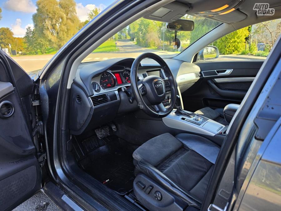 Pelēks Audi A6 Allroad 2009 Zarasai, ar dzinēja tilpumu 3.00 L un nobraukumu 385 tūkst. km par 4500 €, foto 14 vietnē AUTOMOTO.COM.LV