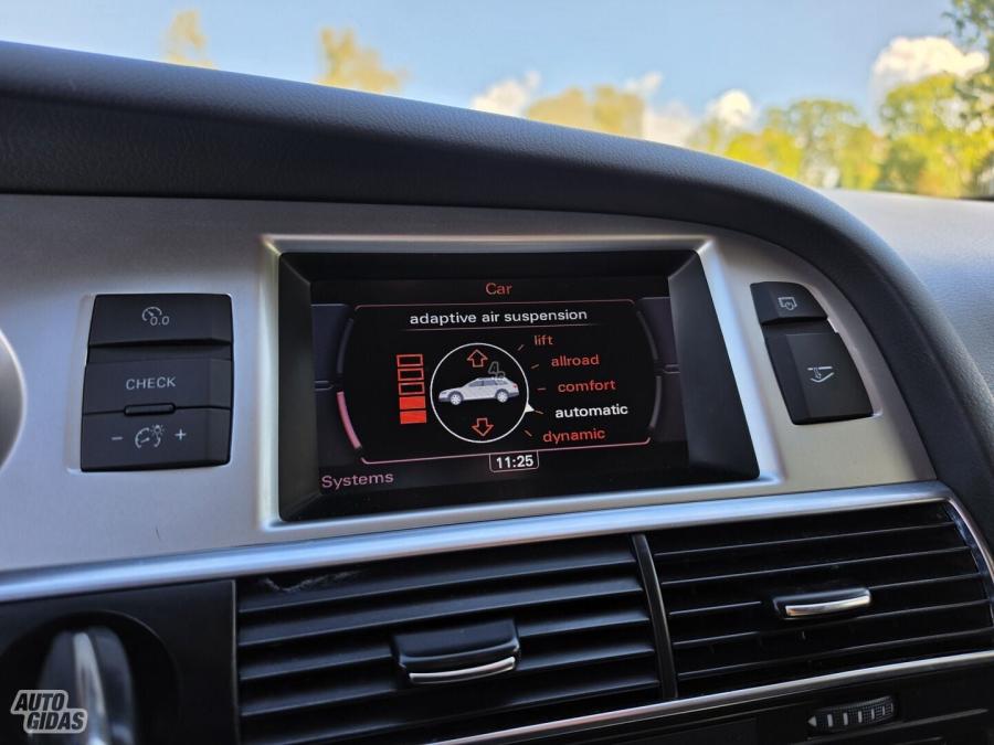 Pelēks Audi A6 Allroad 2009 Zarasai, ar dzinēja tilpumu 3.00 L un nobraukumu 385 tūkst. km par 4500 €, foto 19 vietnē AUTOMOTO.COM.LV