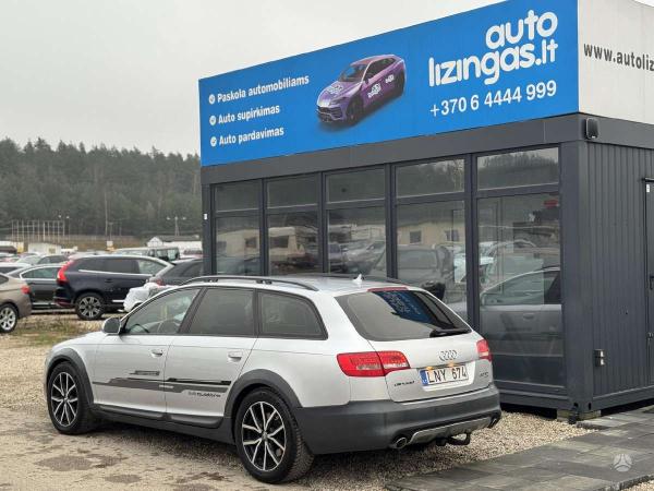 Pelēks Audi A6 Allroad 2010 Viļņa, ar dzinēja tilpumu 3.00 L un nobraukumu 330 tūkst. km par 6650 €, foto 3 vietnē AUTOMOTO.COM.LV