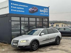 Pelēks Audi A6 Allroad 2010 Viļņa, ar dzinēja tilpumu 3.00 L un nobraukumu 330 tūkst. km par 6650 €, foto  vietnē AUTOMOTO.COM.LV