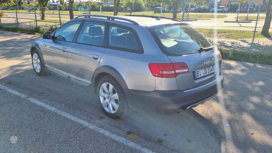Pelēks Audi A6 Allroad 2010 Šauļi, ar dzinēja tilpumu 2.70 L un nobraukumu 323 tūkst. km par 5300 €, foto 12 vietnē AUTOMOTO.COM.LV