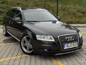 Pelēks Audi A6 Allroad 2010 Viļņa, ar dzinēja tilpumu 2.70 L un nobraukumu 354 tūkst. km par 4000 €, foto  vietnē AUTOMOTO.COM.LV