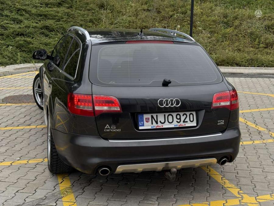 Grey Audi A6 Allroad 2010 in Vilnius, with an engine capacity of 2.70 L and mileage of 354 thousand km for 4000 €, photo 6 on AUTOMOTO.COM.LV