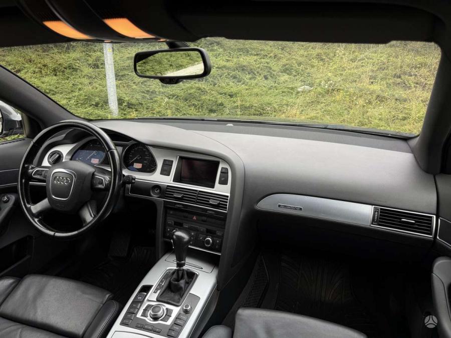Grey Audi A6 Allroad 2010 in Vilnius, with an engine capacity of 2.70 L and mileage of 354 thousand km for 4000 €, photo 12 on AUTOMOTO.COM.LV