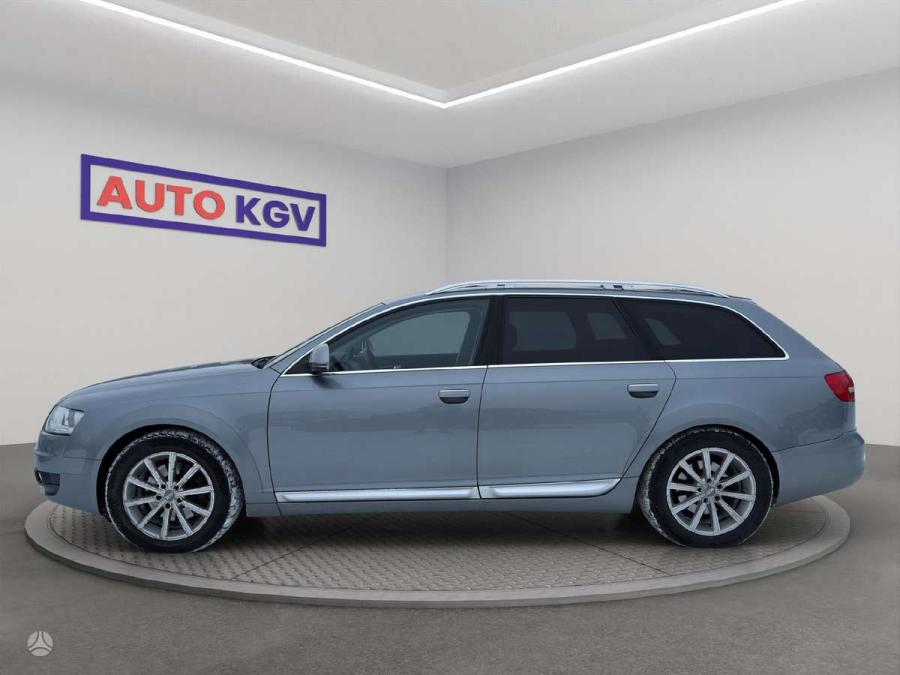 Grey Audi A6 Allroad 2011 in Kaunas, with an engine capacity of 2.70 L and mileage of 219 thousand km for 7699 €, photo 2 on AUTOMOTO.COM.LV