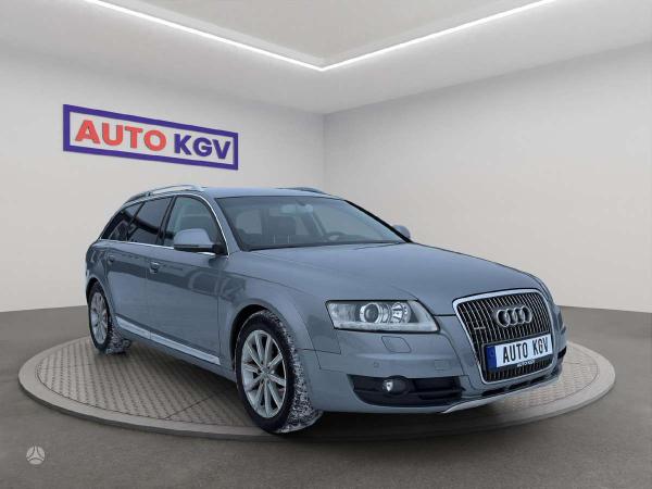 Grey Audi A6 Allroad 2011 in Kaunas, with an engine capacity of 2.70 L and mileage of 219 thousand km for 7699 €, photo 7 on AUTOMOTO.COM.LV