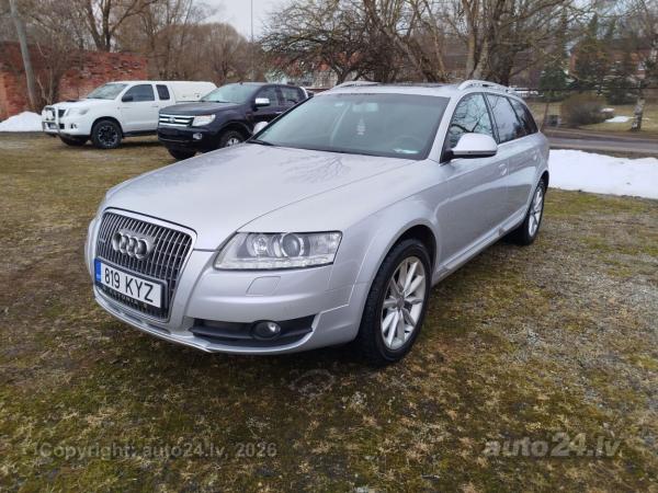 Grey Audi A6 Allroad 2011 in Rakvere, with an engine capacity of 3.00 L and mileage of 215 thousand km for 9900 €, photo 1 on AUTOMOTO.COM.LV