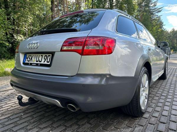Grey Audi A6 Allroad 2011 in Vilnius, with an engine capacity of 2.70 L and mileage of 280 thousand km for 6050 €, photo 8 on AUTOMOTO.COM.LV