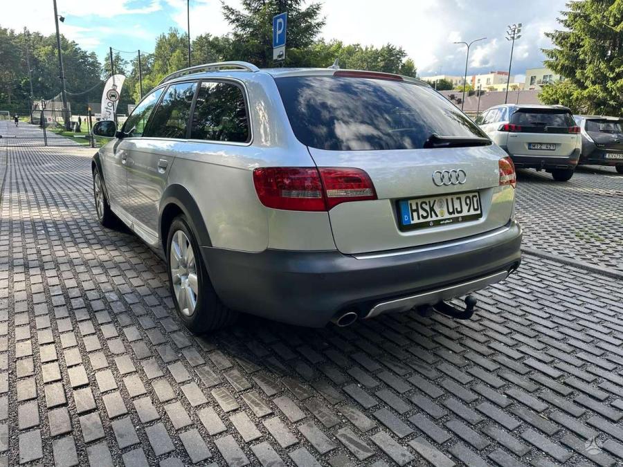 Grey Audi A6 Allroad 2011 in Vilnius, with an engine capacity of 2.70 L and mileage of 280 thousand km for 5670 €, photo 5 on AUTOMOTO.COM.LV