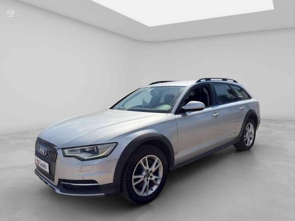 Grey Audi A6 Allroad 2012 in Vilnius, with an engine capacity of 3.00 L and mileage of 301 thousand km for 10890 €, photo 1 on AUTOMOTO.COM.LV