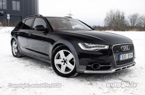 Grey Audi A6 Allroad 2013 in Tallinn, with an engine capacity of 3.00 L and mileage of 323 thousand km for 10490 €, photo  on AUTOMOTO.COM.LV