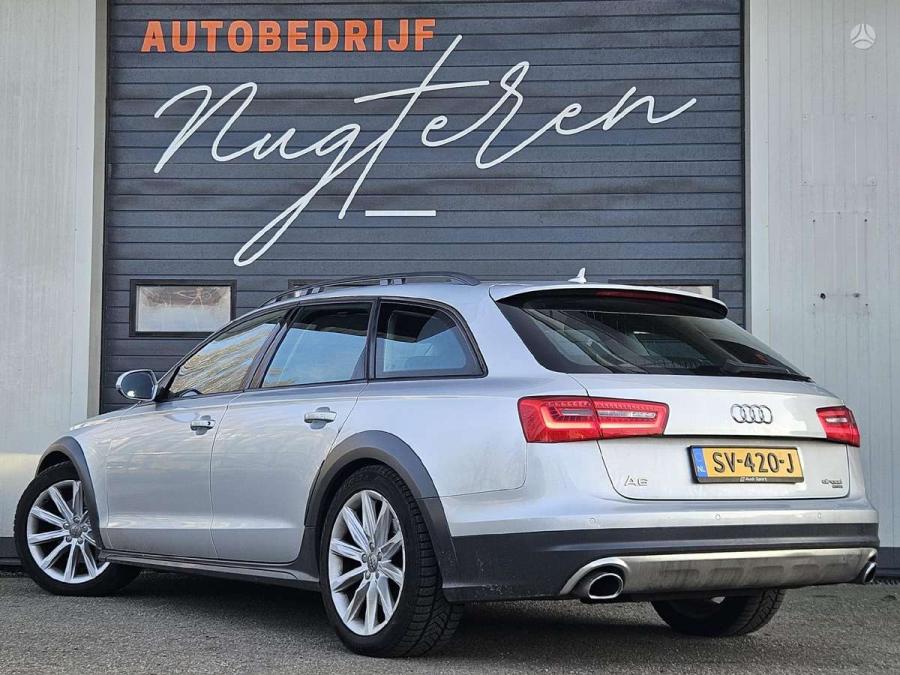 Pelēks Audi A6 Allroad 2013 Panevēža, ar dzinēja tilpumu 2.97 L un nobraukumu 321 tūkst. km par 9999 €, foto 3 vietnē AUTOMOTO.COM.LV