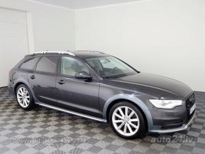 Pelēks Audi A6 Allroad 2013 Tallina, ar dzinēja tilpumu 3.00 L un nobraukumu 386 tūkst. km par 8499 €, foto  vietnē AUTOMOTO.COM.LV