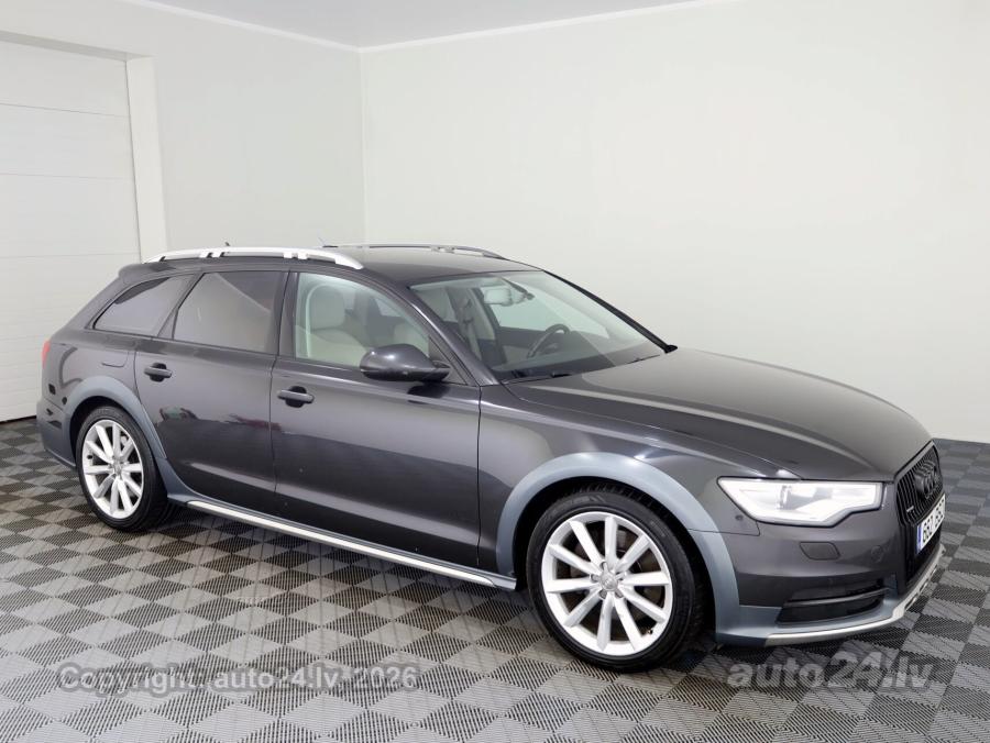 Pelēks Audi A6 Allroad 2013 Tallina, ar dzinēja tilpumu 3.00 L un nobraukumu 386 tūkst. km par 8499 €, foto 1 vietnē AUTOMOTO.COM.LV