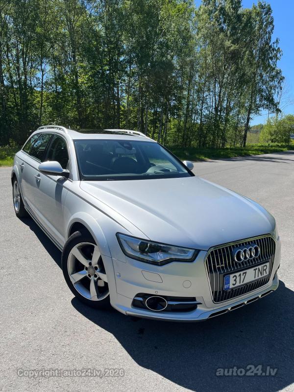Grey Audi A6 Allroad 2013 in Tallinn, with an engine capacity of 3.00 L and mileage of 348 thousand km for 13900 €, photo 1 on AUTOMOTO.COM.LV