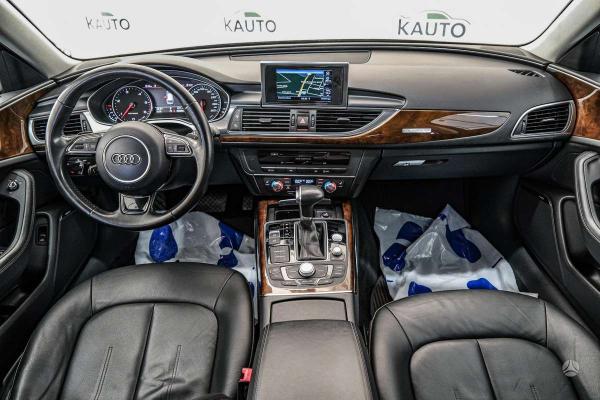 Grey Audi A6 Allroad 2013 in Kaunas, with an engine capacity of 3.00 L and mileage of 321 thousand km for 11990 €, photo 8 on AUTOMOTO.COM.LV