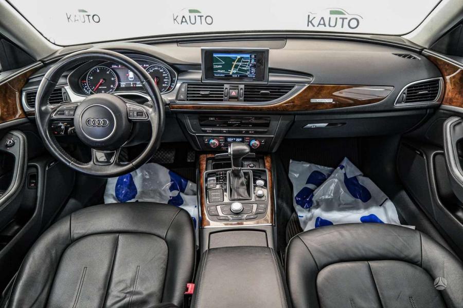 Серый Ауди А6 Олроуд 2013 в Каунас, объемом двигателя 3.00 л и пробегом 321 тыс. км за 11990 €, фото 9 на AUTOMOTO.COM.LV