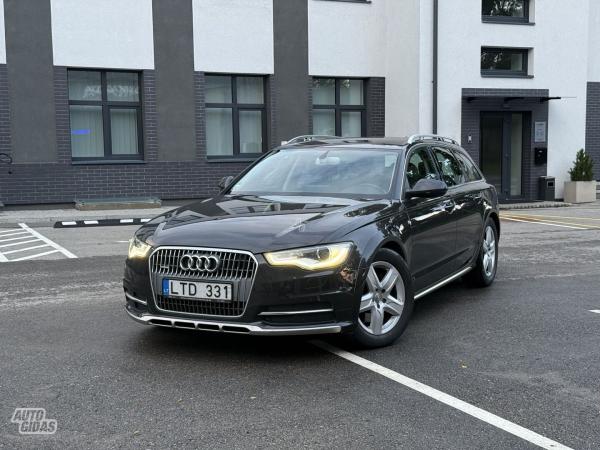 Pelēks Audi A6 Allroad 2013 Kauņa, ar dzinēja tilpumu 3.00 L un nobraukumu 320 tūkst. km par 10000 €, foto 1 vietnē AUTOMOTO.COM.LV