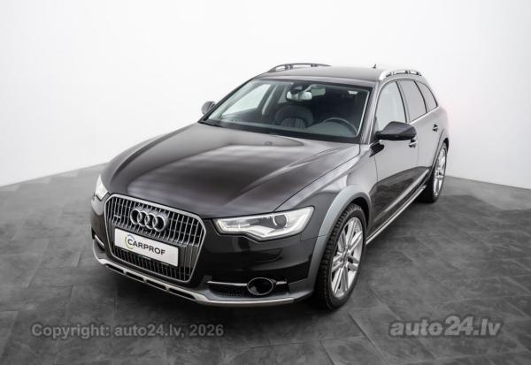 Grey Audi A6 Allroad 2014 in Tallinn, with an engine capacity of 3.00 L and mileage of 279 thousand km for 12899 €, photo 1 on AUTOMOTO.COM.LV